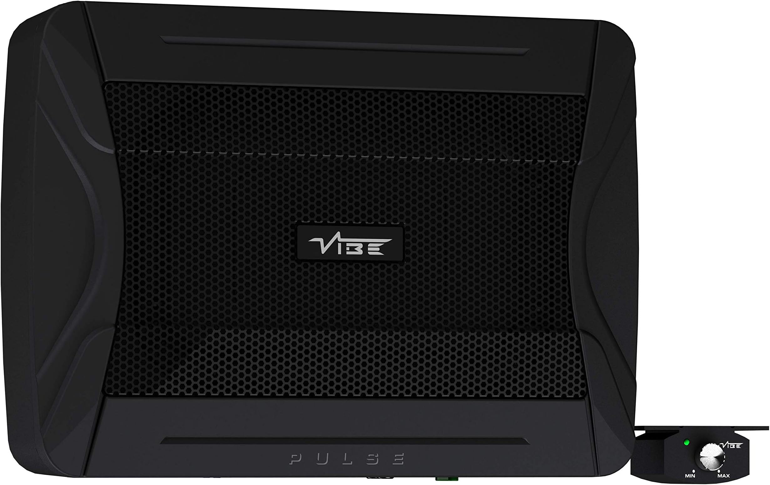 VIBE PULSE C8 Car Underseat Compact Slim Active Amplified Subwoofer Sub ...