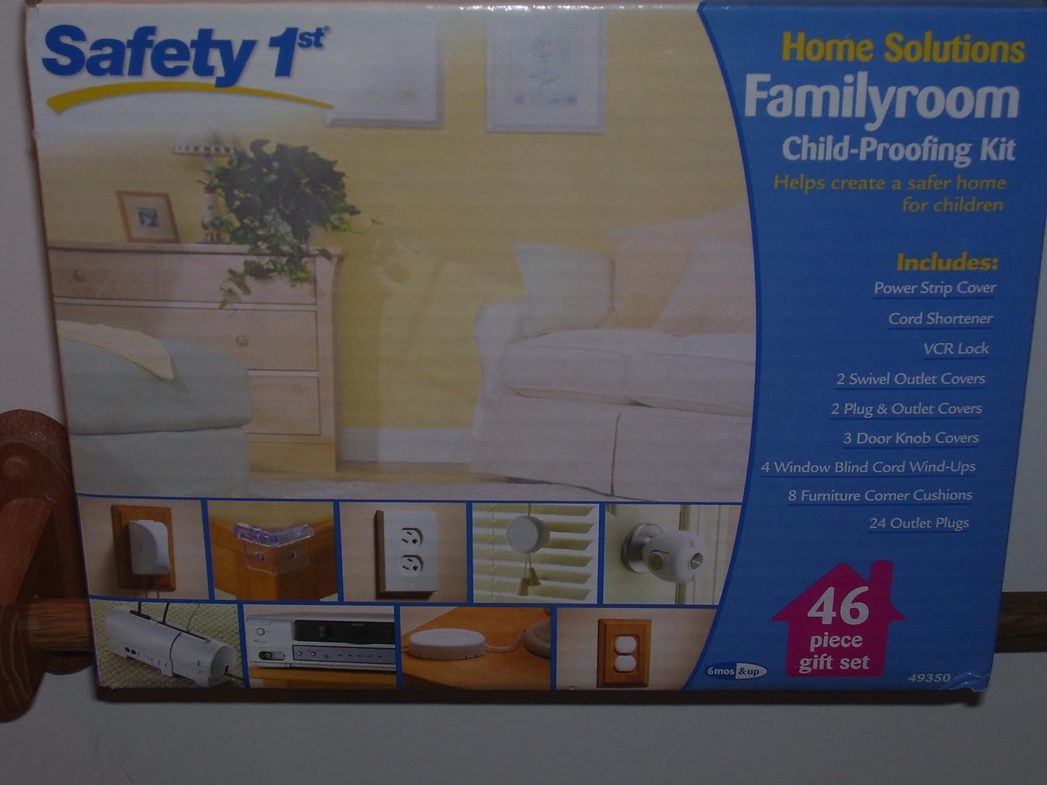 Amazon.com : Safety 1st Safety Essentials Kit 46 pieces - 2 Pack ...