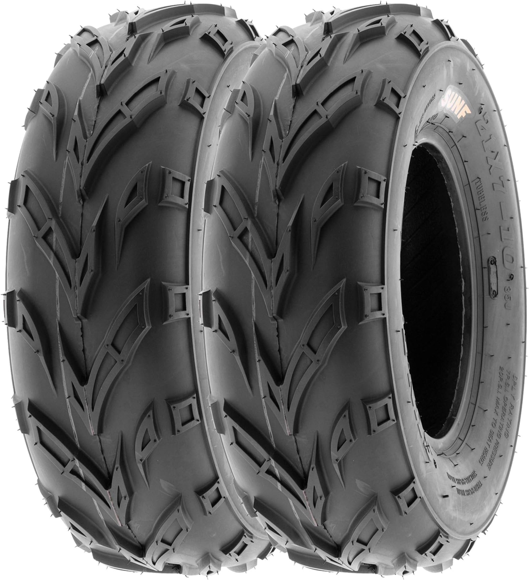 Amazon.com: SunF 145/70-6 ATV UTV Muddy Sandy Tire 145/70x6 Mud Sand 6 ...