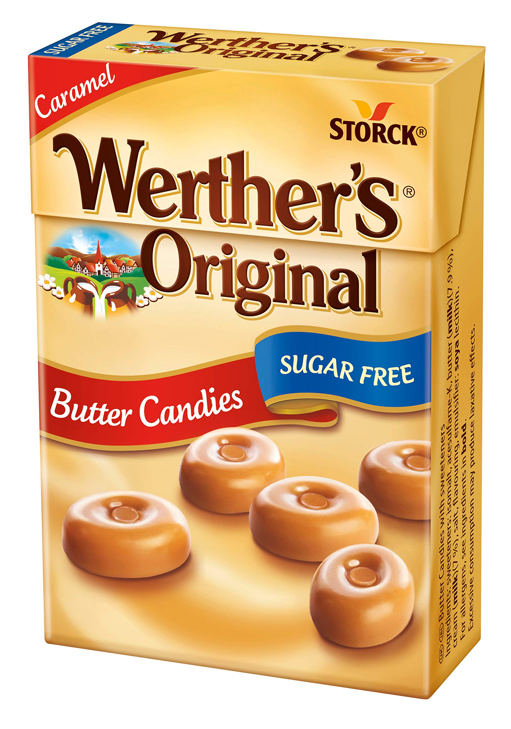 Buy Werthers Sugar Free Butter Candies 42g, Pack of 20 Online at ...