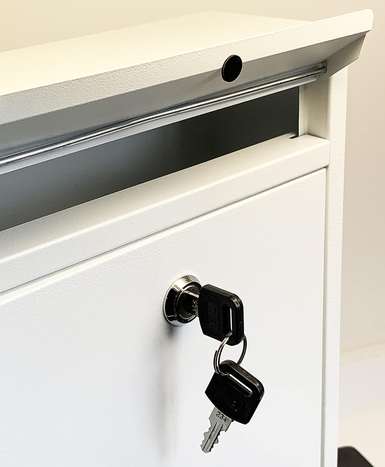 Buckingham 40075 Wall Mounted Steel Lockable Mail, Post, Letter Box ...