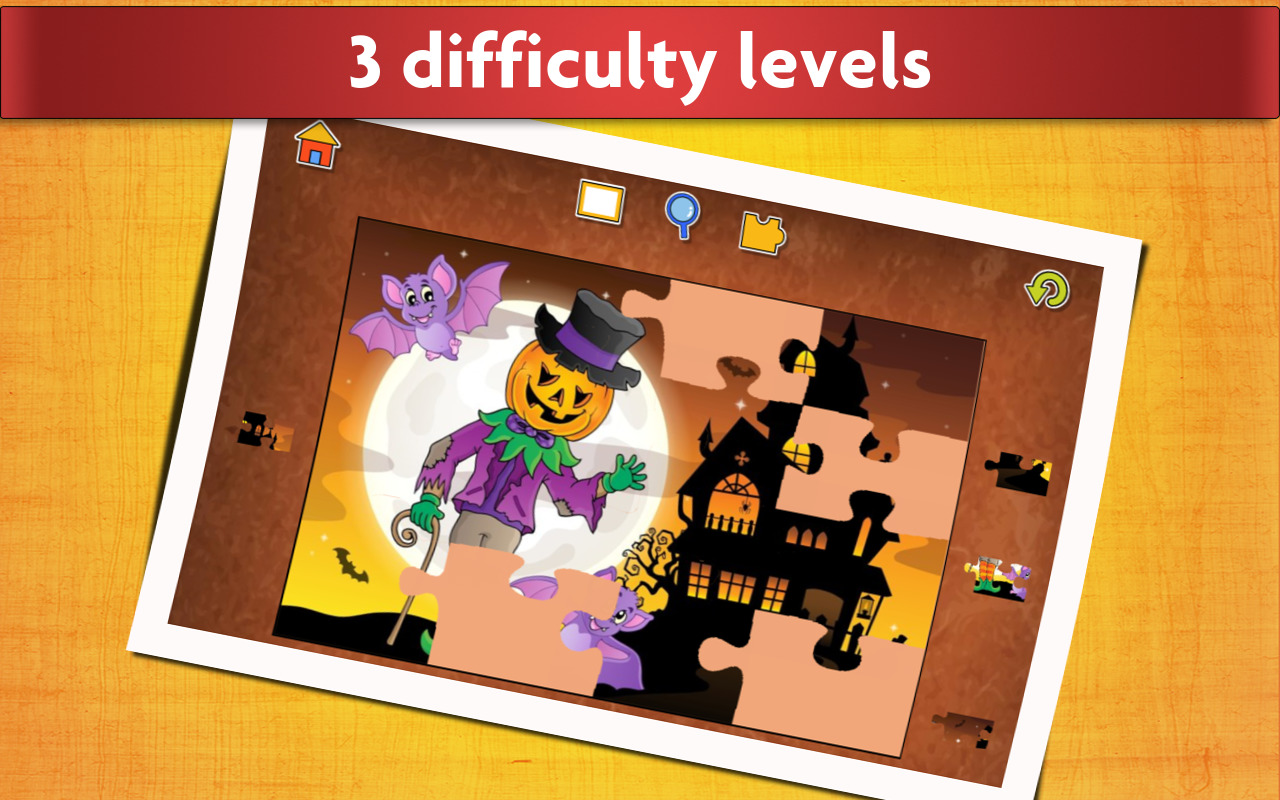 Jigsaw Puzzles Halloween Game for Kids - Free Trial Edition - Fun and ...