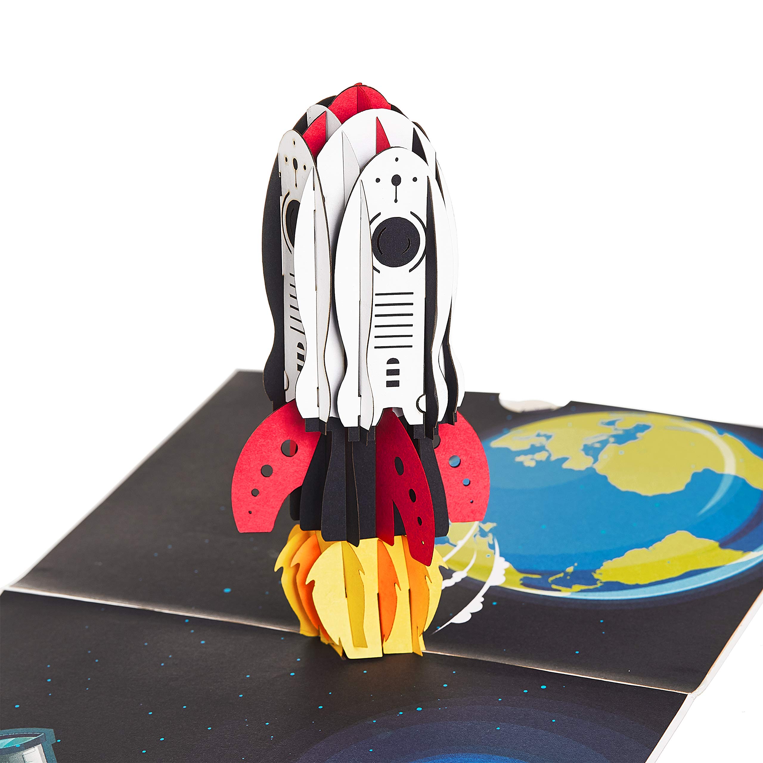 Pop Up Spaceship Card Rocket Card For Kids Astronaut Scientist ...