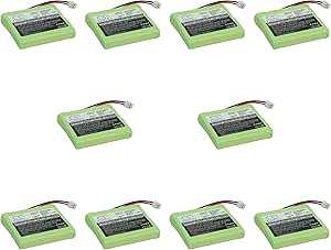 Amazon.com: Tingen 10 Pcs 600mAh Battery Replacement for Fritz!FON DECT ...