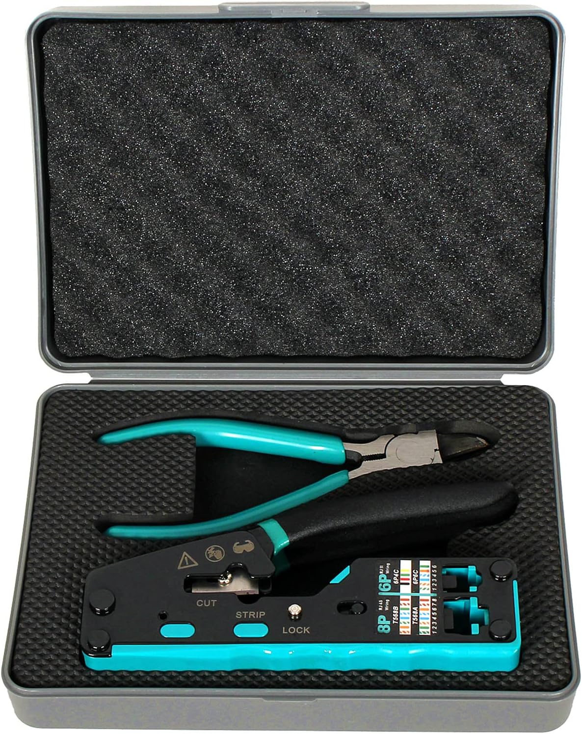 Gaobgie Rj45 pass Through Crimp Tool Kit, Cat6 Cat6A Philippines | Ubuy