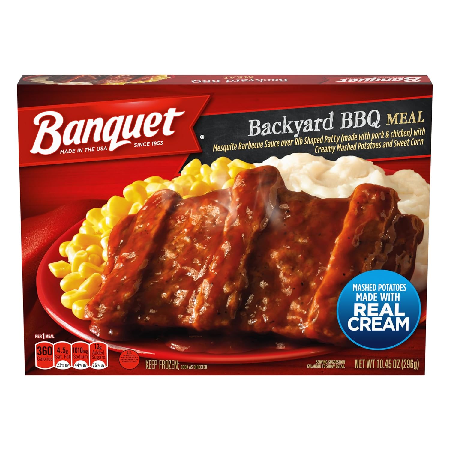 Amazon.com: Banquet Backyard BBQ, Riblets with Mesquite Barbecue Sauce ...