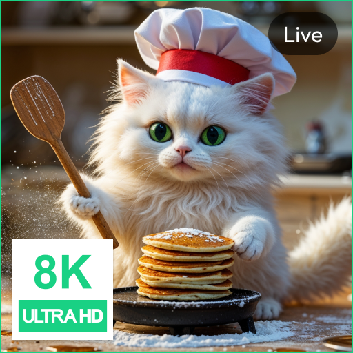 Cute Cat Wallpaper for TV - Kitten Backgrounds HD 4K, Live Cat ...