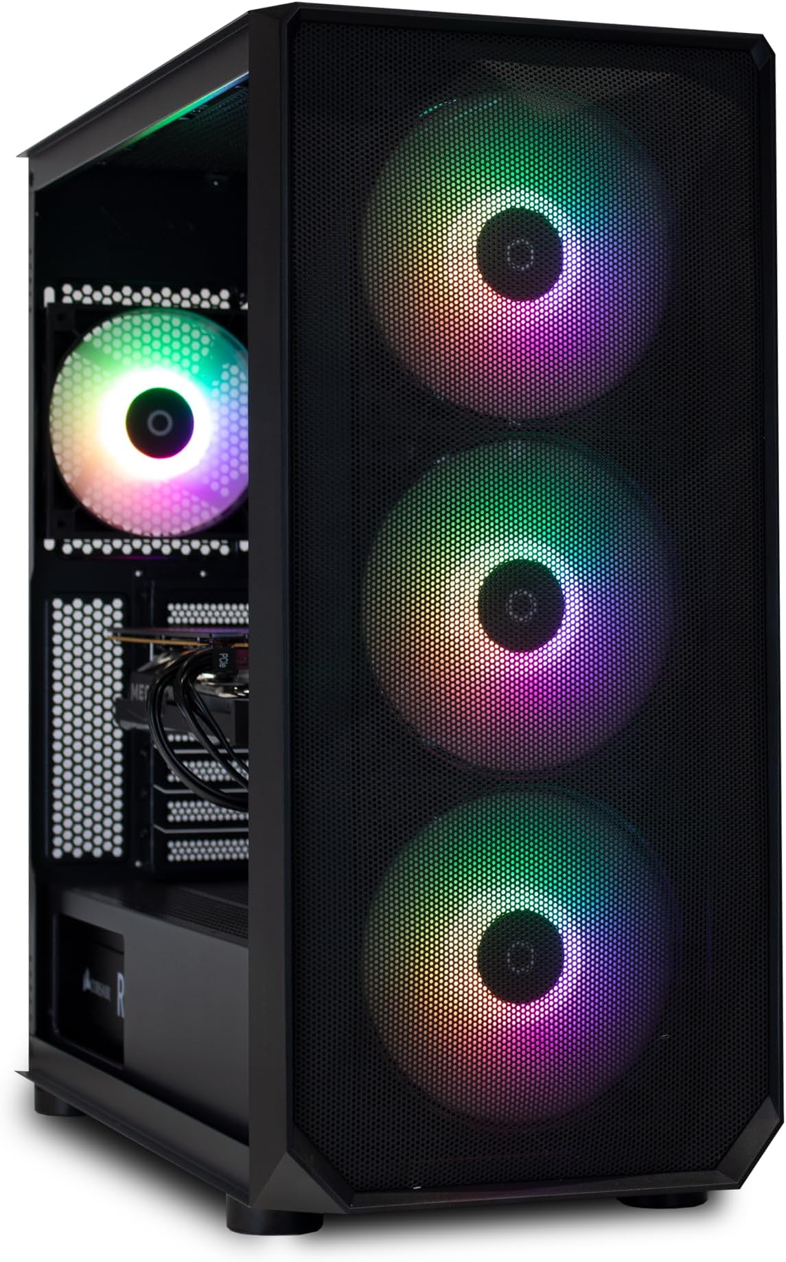 Fierce RGB Gaming PC - AMD Ryzen 5 5600 3.5-4.4GHz, RTX 3060 12GB, 16GB ...