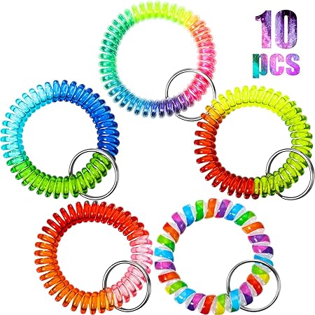 Amazon.com : Ram-Pro Assorted Colors Coil Stretch Bright Pearlized ...