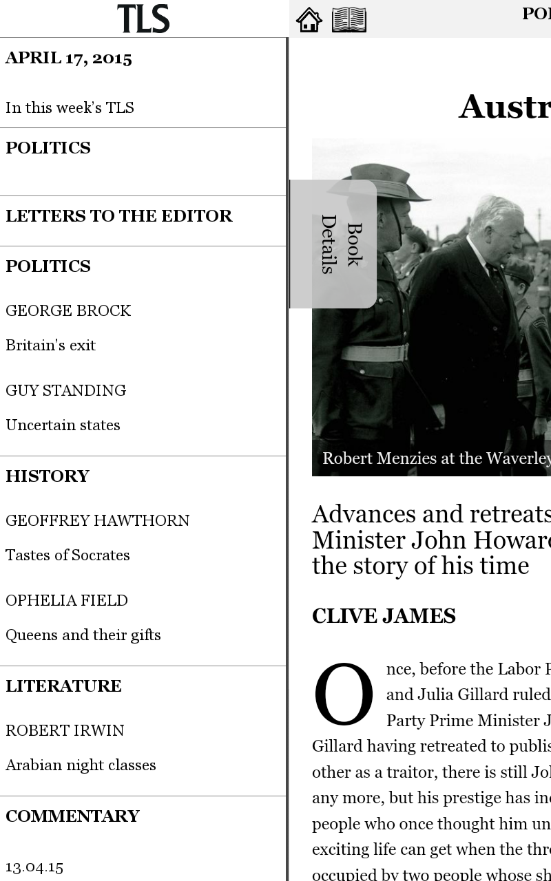 The Times Literary Supplement - App on Amazon Appstore