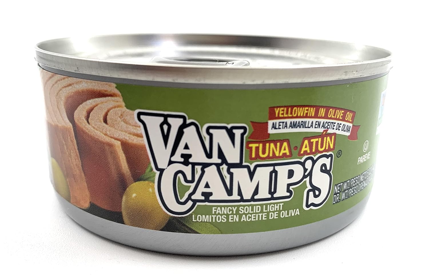 Amazon.com: Yellowfin tuna olive oil, Van Camp's, tuna, fish in olive ...