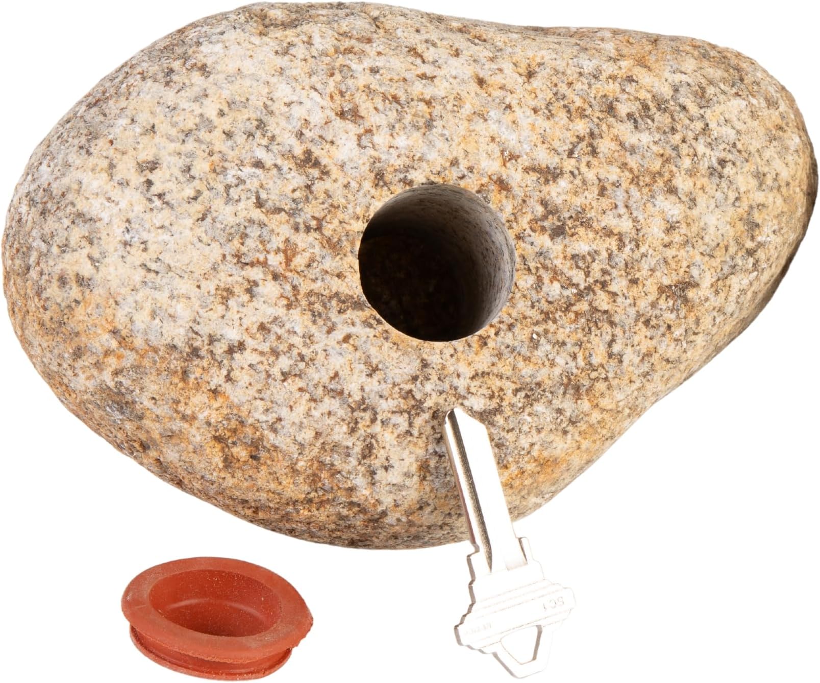 Hide A Key in Plain Sight in a Real Looking Rock/Stone, Holds Standard ...