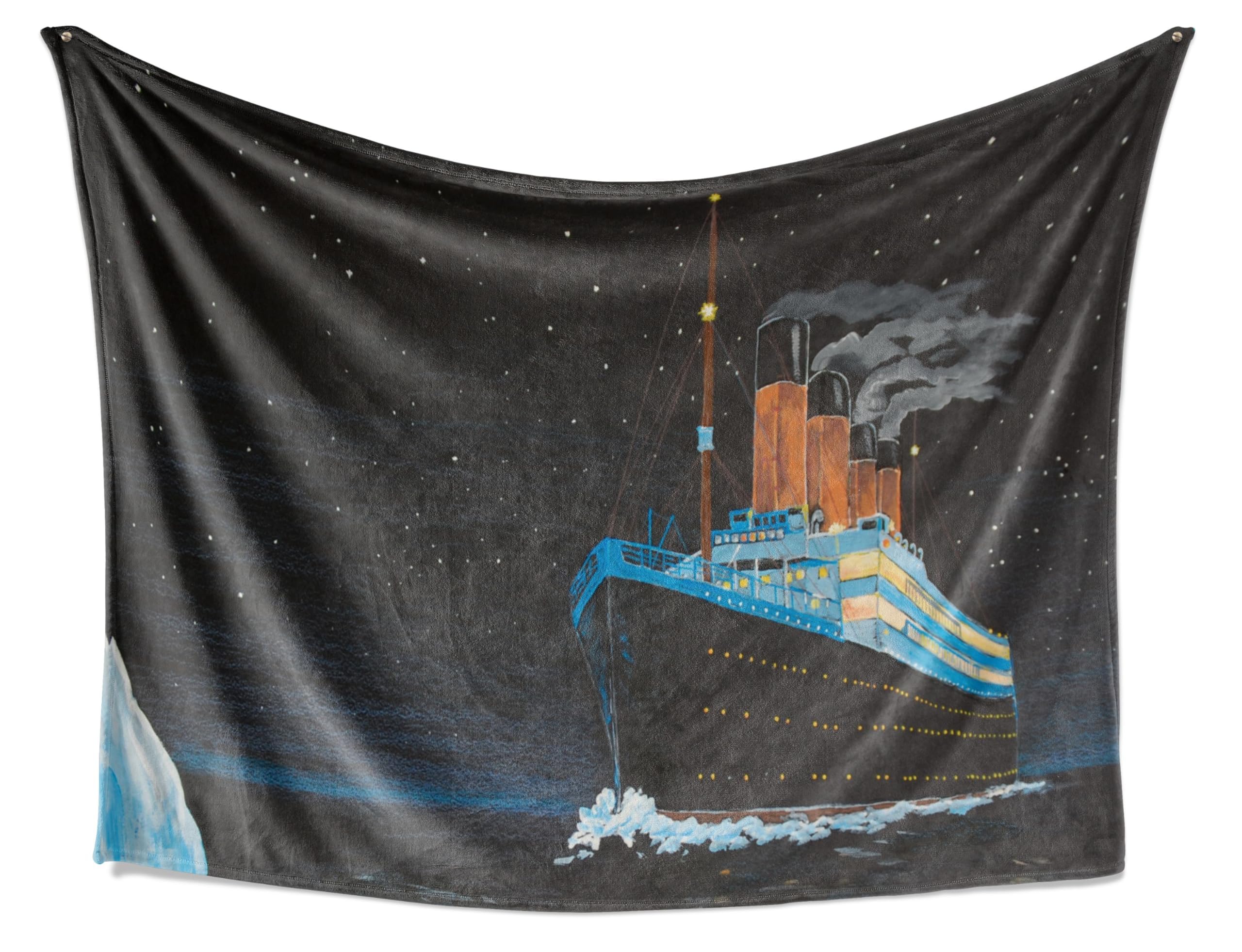 Amazon.com: Huglanket Titanic Gifts Bed Flannel Plush Blankets, Gifts ...