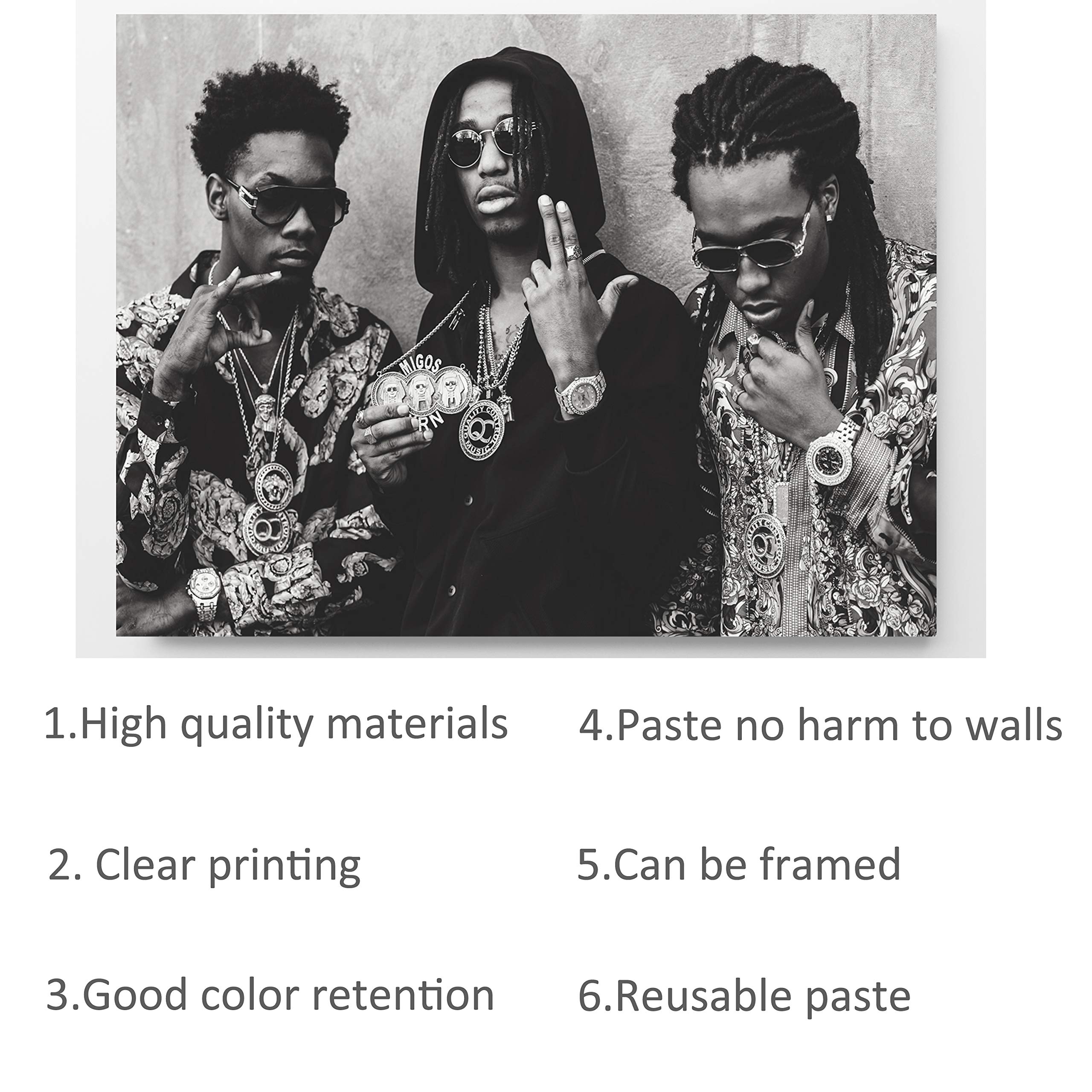 Migos Offset Poster Migos' Offset Drops "First Day Out", His First