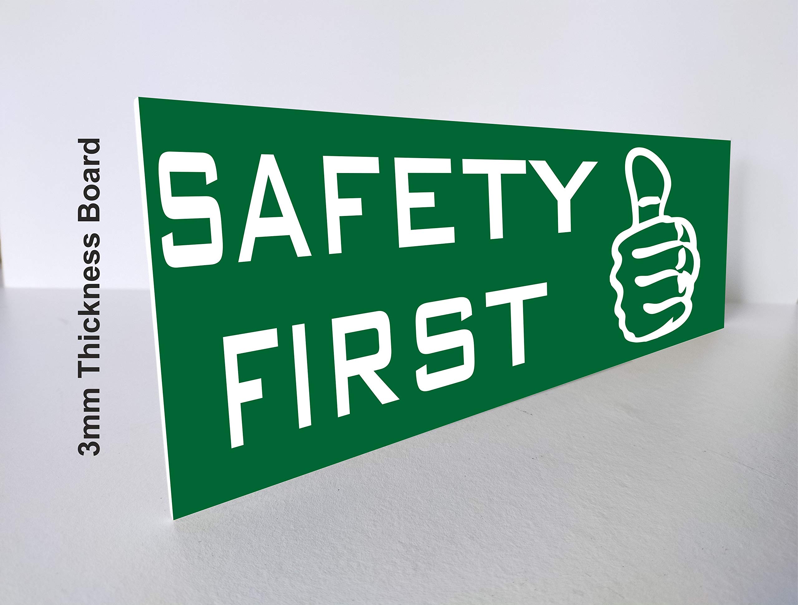 Buy SIGN EVER Safety First Sign Board Factory Office Bank Restaurant ...