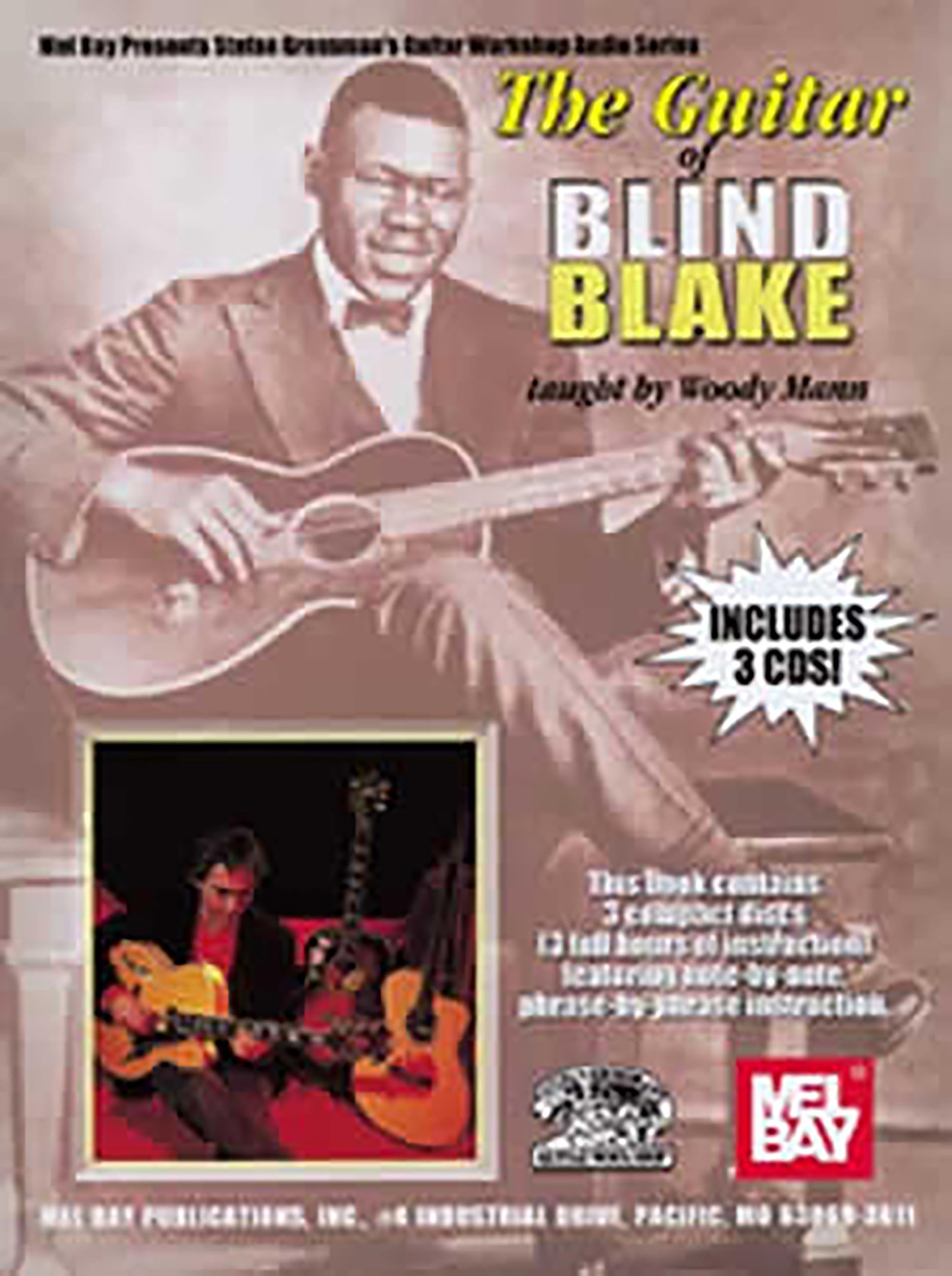 The Guitar of Blind Blake (Grossman Audio): Woody Mann: 9780786649976 ...