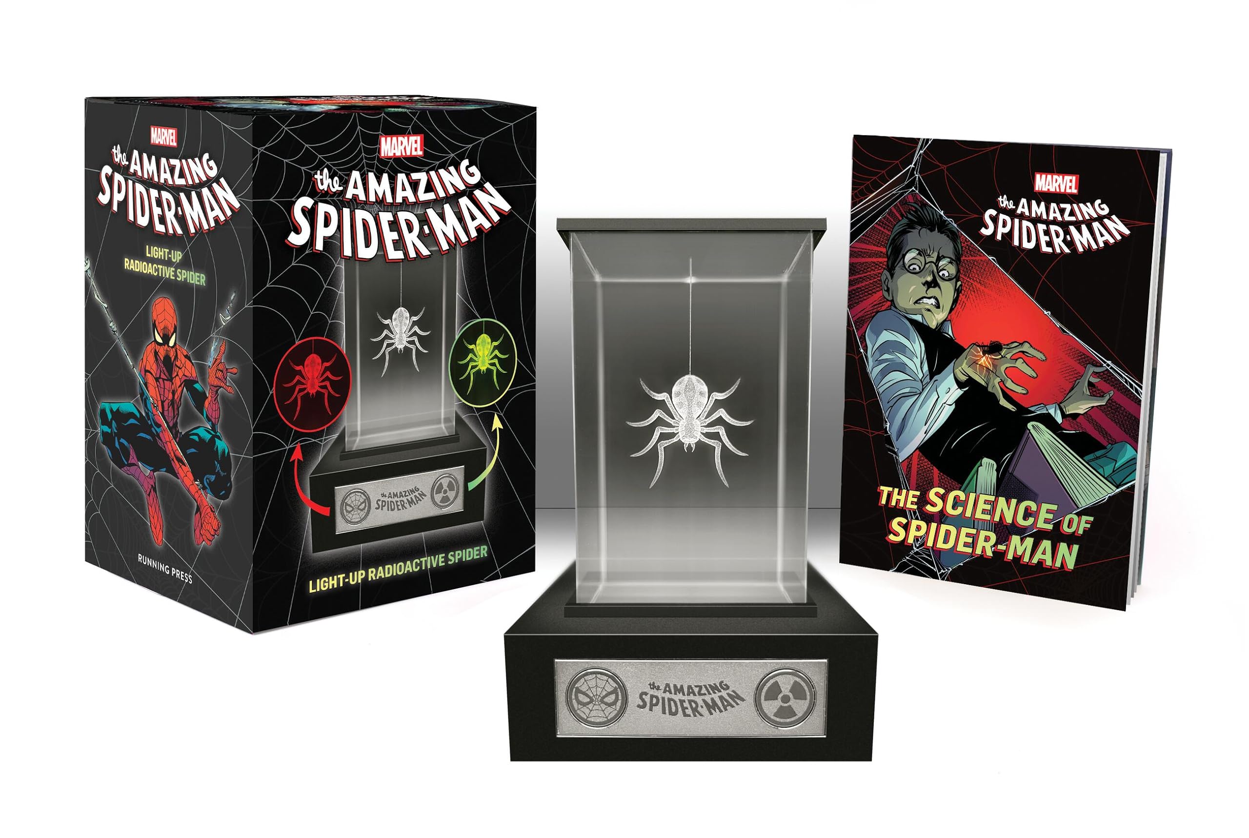 Marvel: The Amazing Spider-Man Light-Up Radioactive Spider : Manning ...