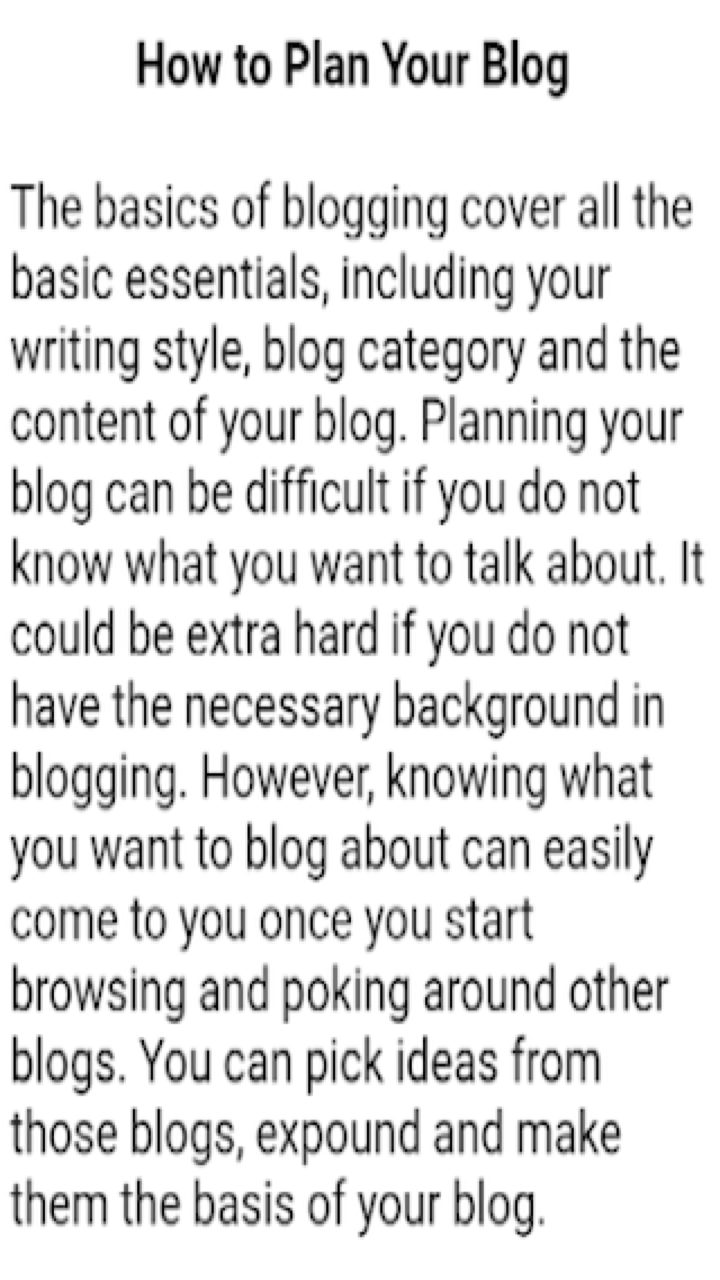 How to Write a Blog - App on Amazon Appstore