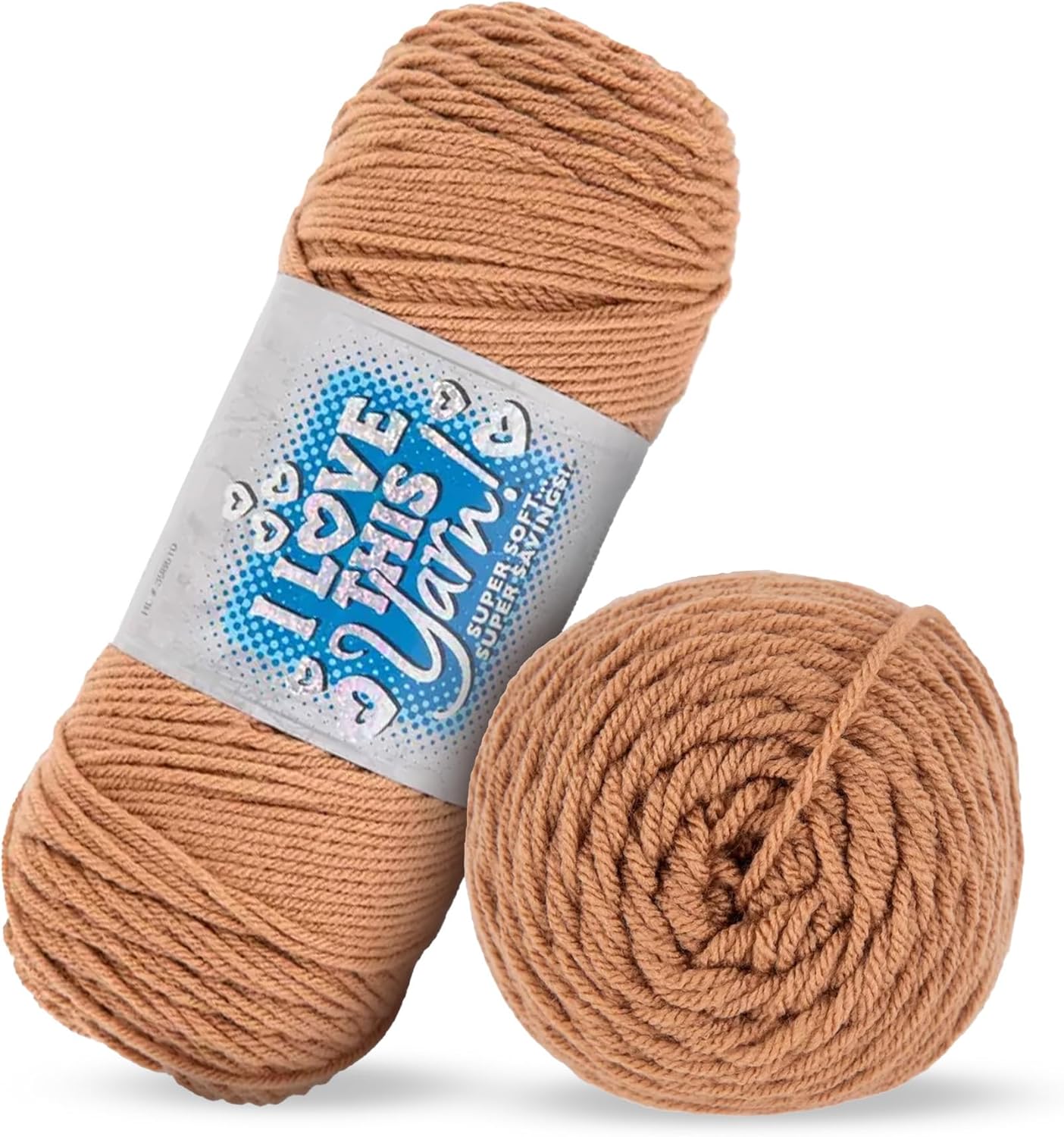 Amazon.com: I Love This Yarn 4 - Medium Yarn for Crocheting & Knitting ...