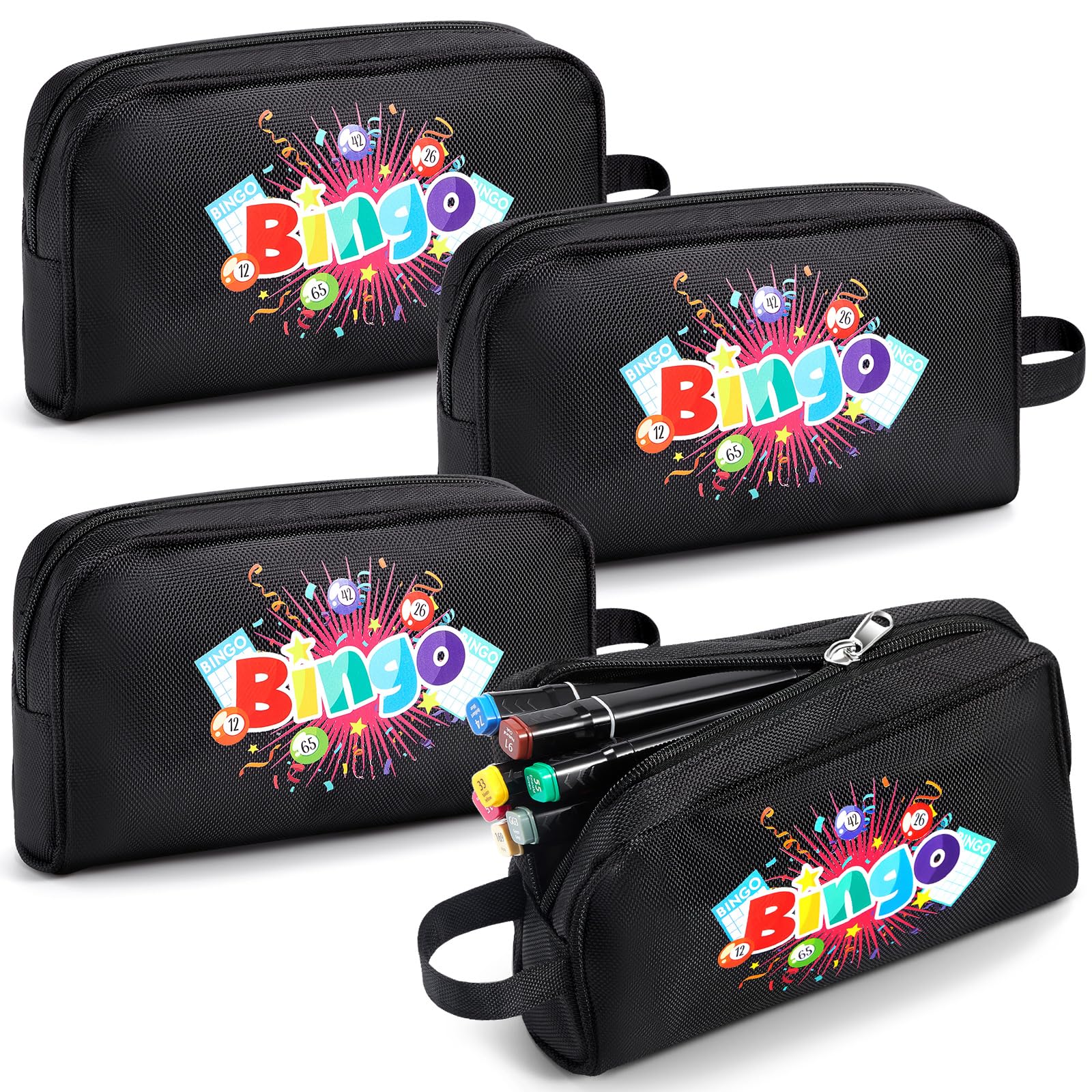 Amazon.com: SilTriangle 4 Pcs Bingo Dauber Portable Case with Carrying ...