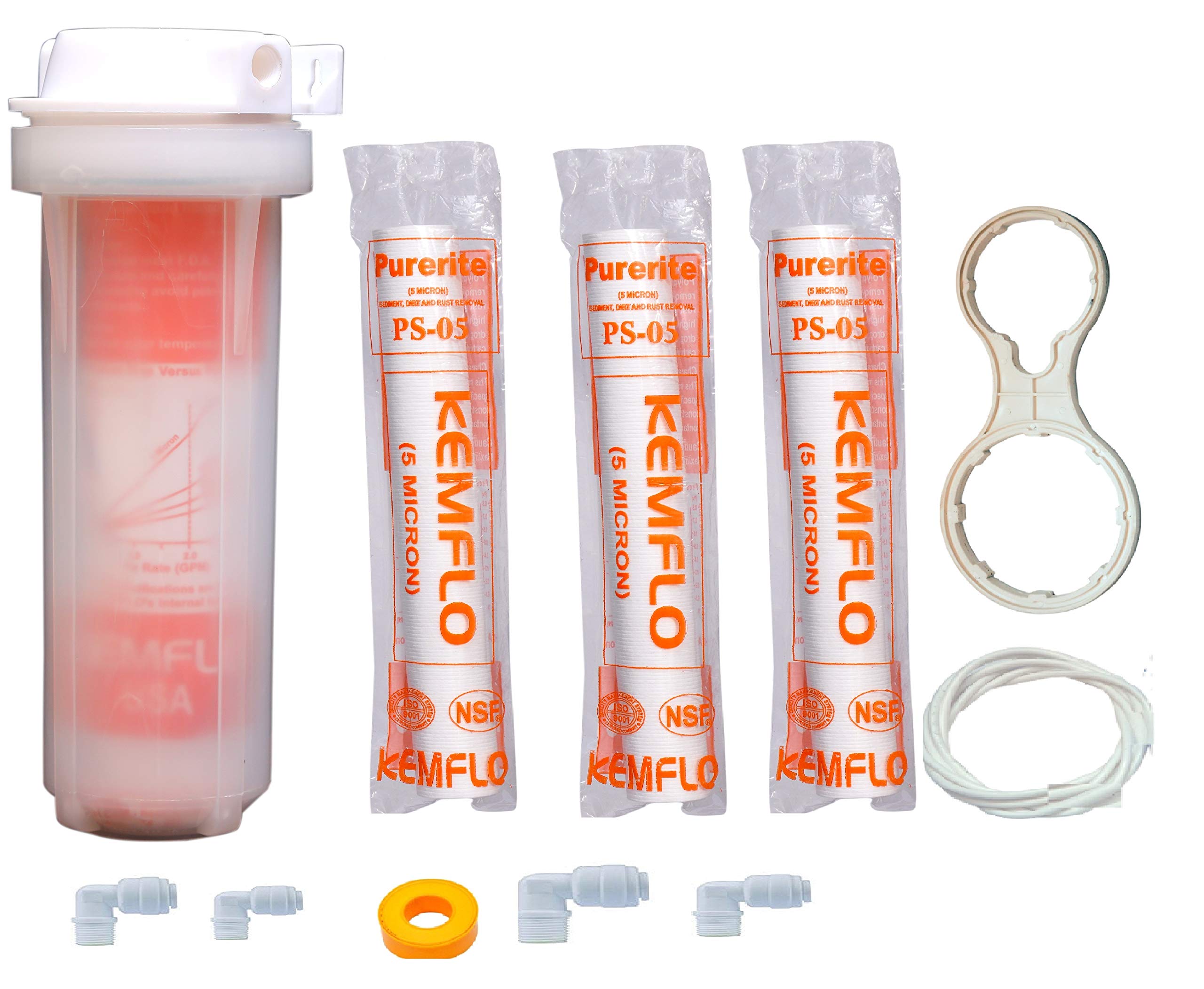 IONIX See Through Transparent Pre Filter Complete kit, pre Filter for ...