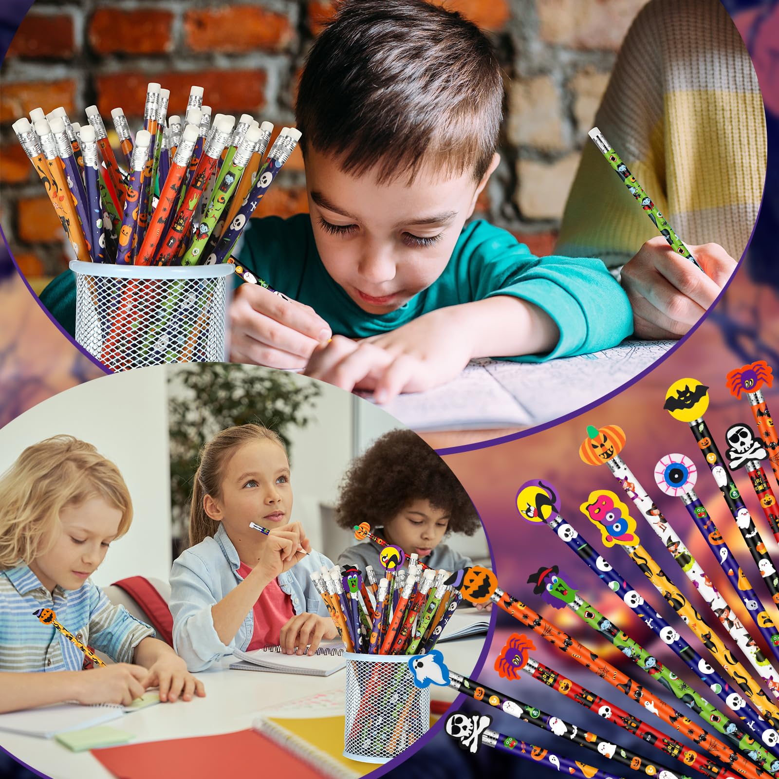 Snapklik.com : Ireer 60 Pcs Scented Pencils For Kids Animal Fruit Fun ...