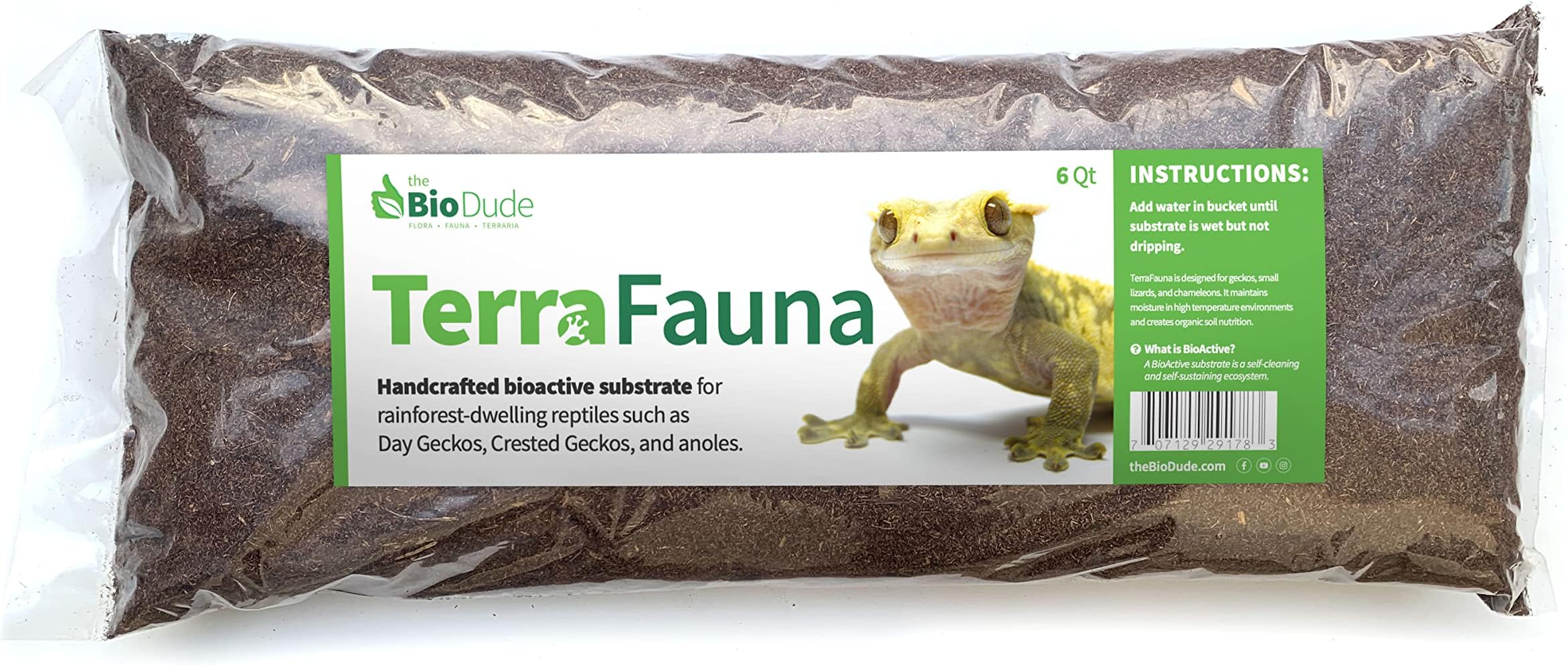 Amazon.com : The Bio Dude Terra Fauna Bioactive Reptile Substrate 36 ...