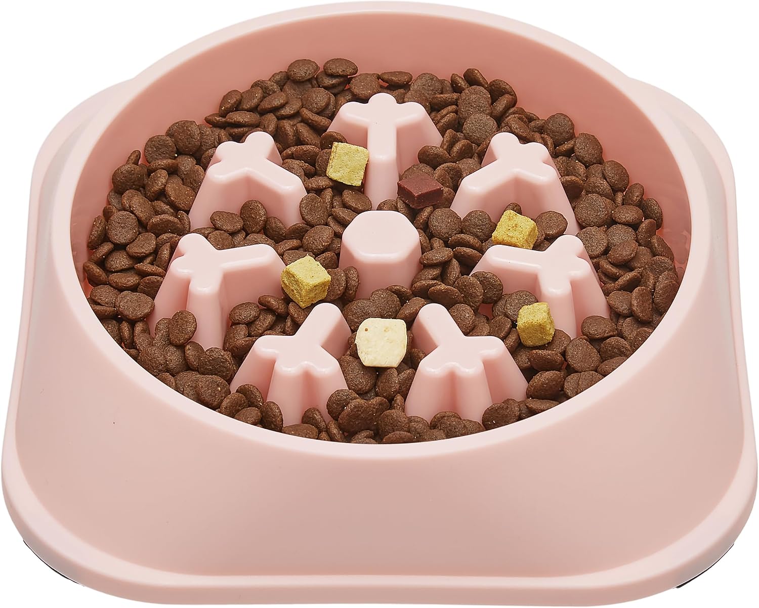 Pawsayes Slow Feeder Dog Bowl, Anti Choking Snowflake Maze Slower ...