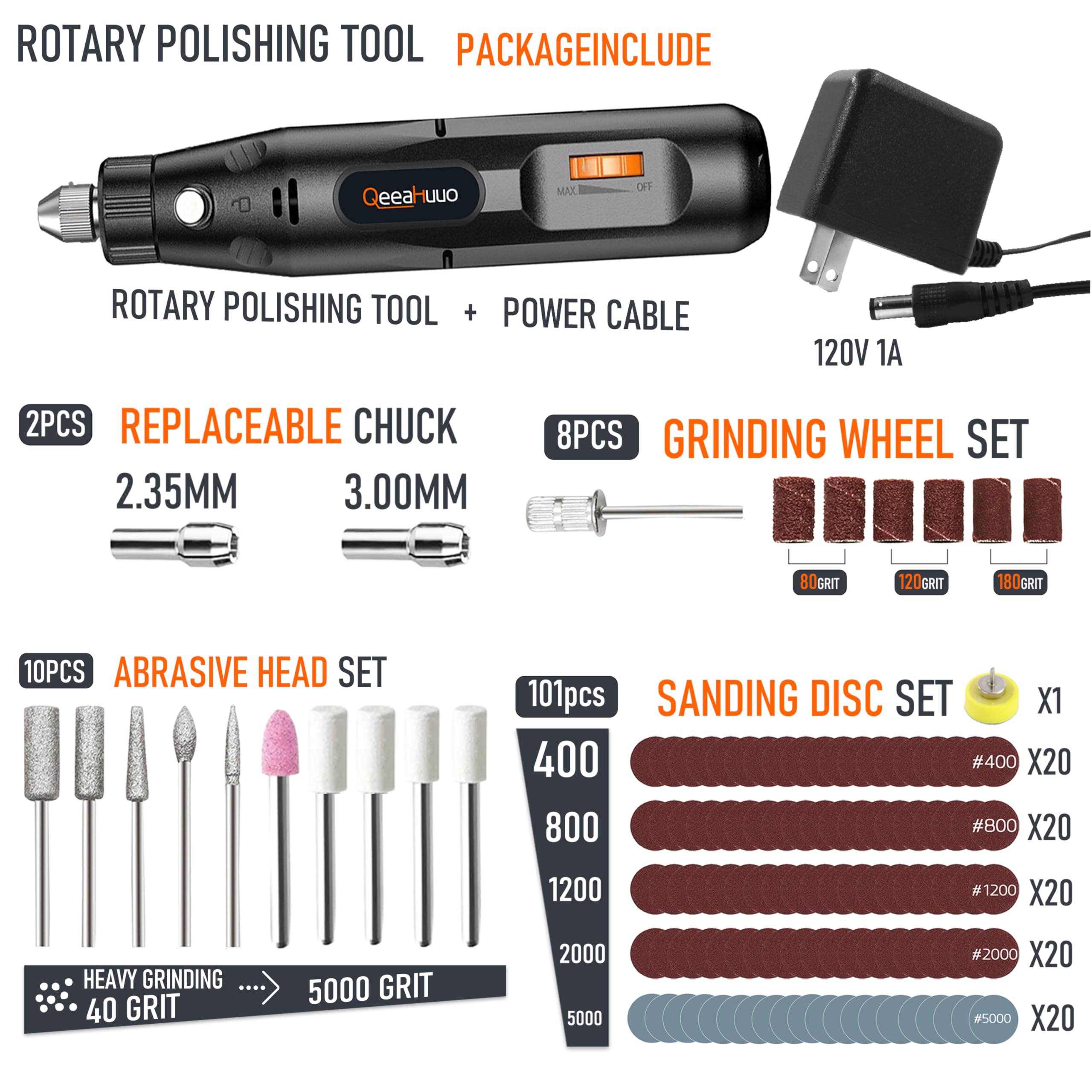 Snapklik.com : 3D Printer Tool Kit Essential, Stepless Speed Rotary ...