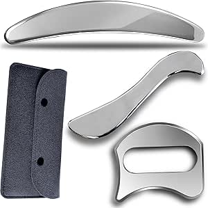 Amazon.com: UiiBYUii GuaSha Muscle Scraper Set, Scraping Massage Tools ...