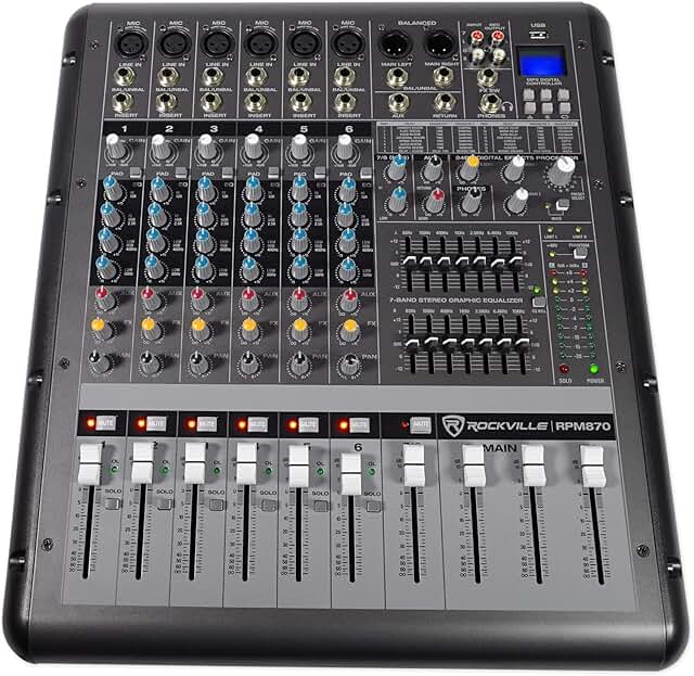 Amazon.com: Stage Powered Mixers - Stage Powered Mixers / Stage & Sound ...