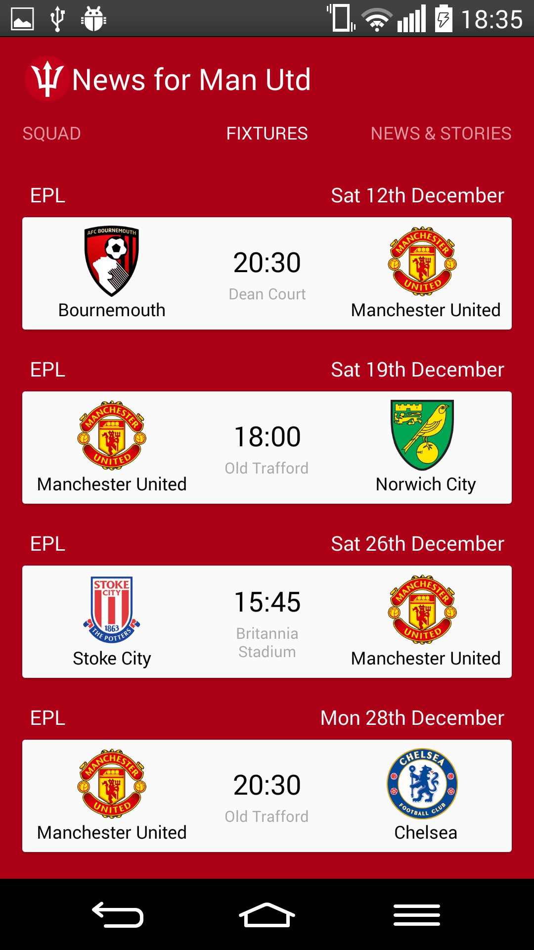News for Man Utd - App on the Amazon Appstore