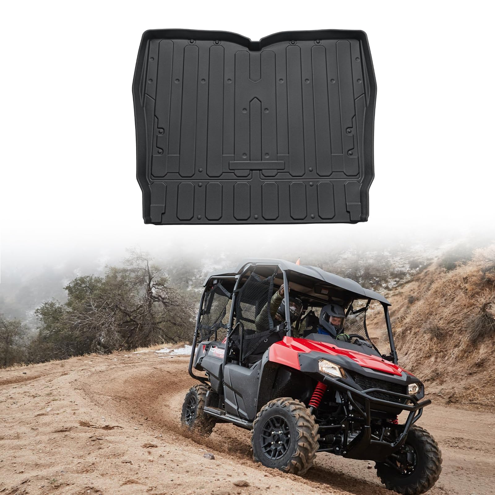 Amazon.com: TechInovat Rear Cargo Bed Mat Liner Compatible with Pioneer ...