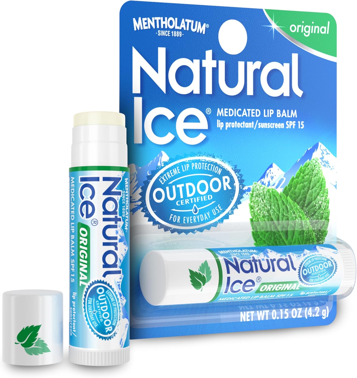 Amazon.com: Natural Ice Original SPF 15 Medicated Lip Balm - 12 Count ...