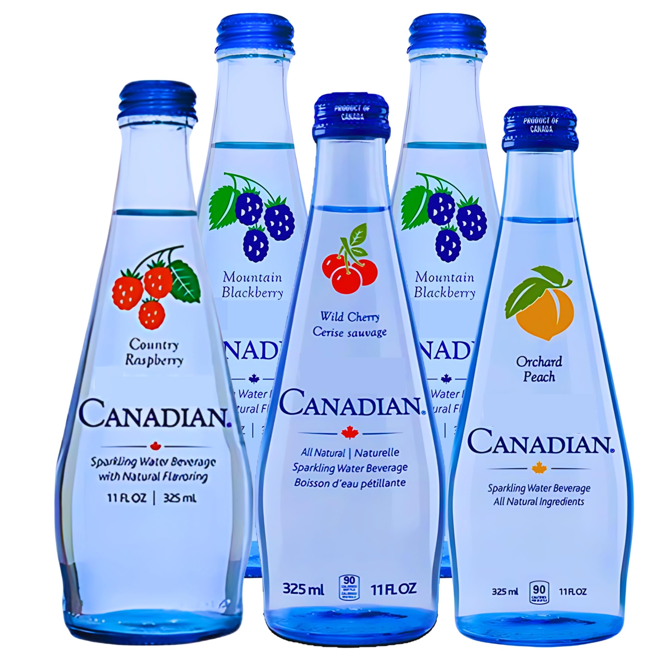 5 Canadian Sparkling Water Beverage 11 Fl Oz Variety Pack | Desertcart ...