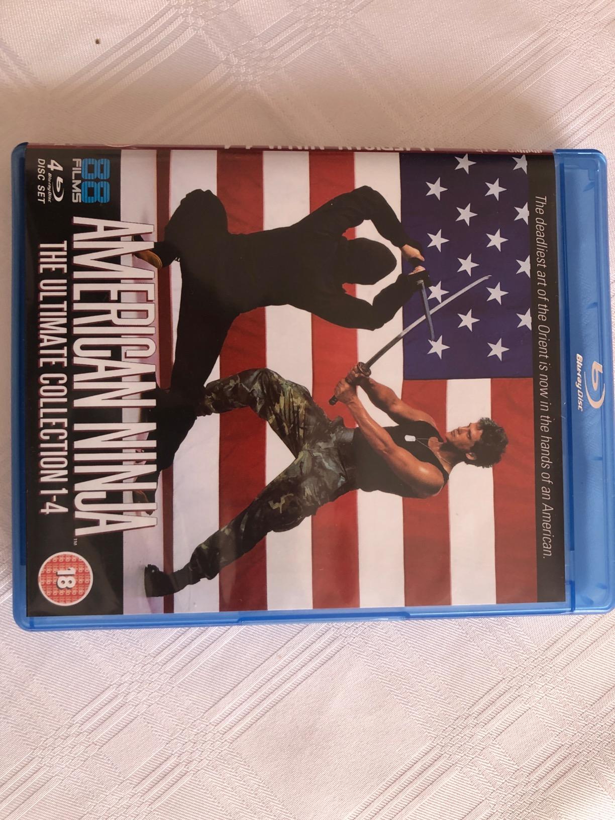 American Ninja 1-4 Collector's Edition [Blu-ray] [DVD]: Amazon.co.uk ...