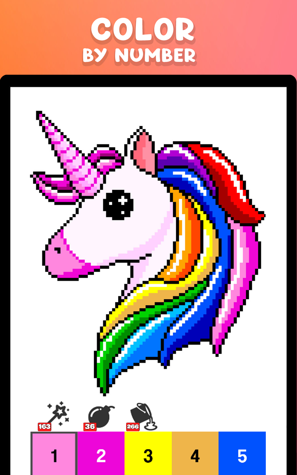 Coloring Mastery Apps: Color each Pixel by Number Game Art Book for ...