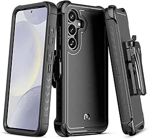 Amazon.com: M MYBAT PRO Maverick Series for Samsung Galaxy S25 Plus Case with Belt Clip Holster ...