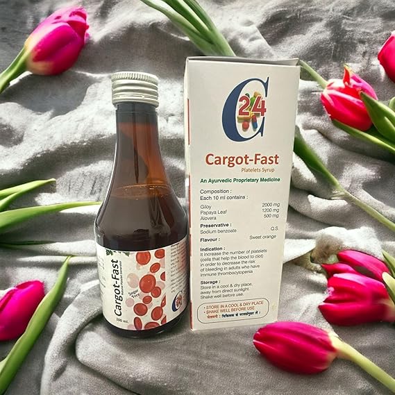 Buy CARGOT FAST SYRUP FOR BOOSTING IMMUNITY AND PLATELET (pack of 4 ...