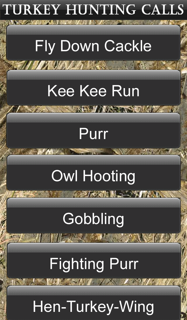 Turkey Hunting Calls - App on Amazon Appstore