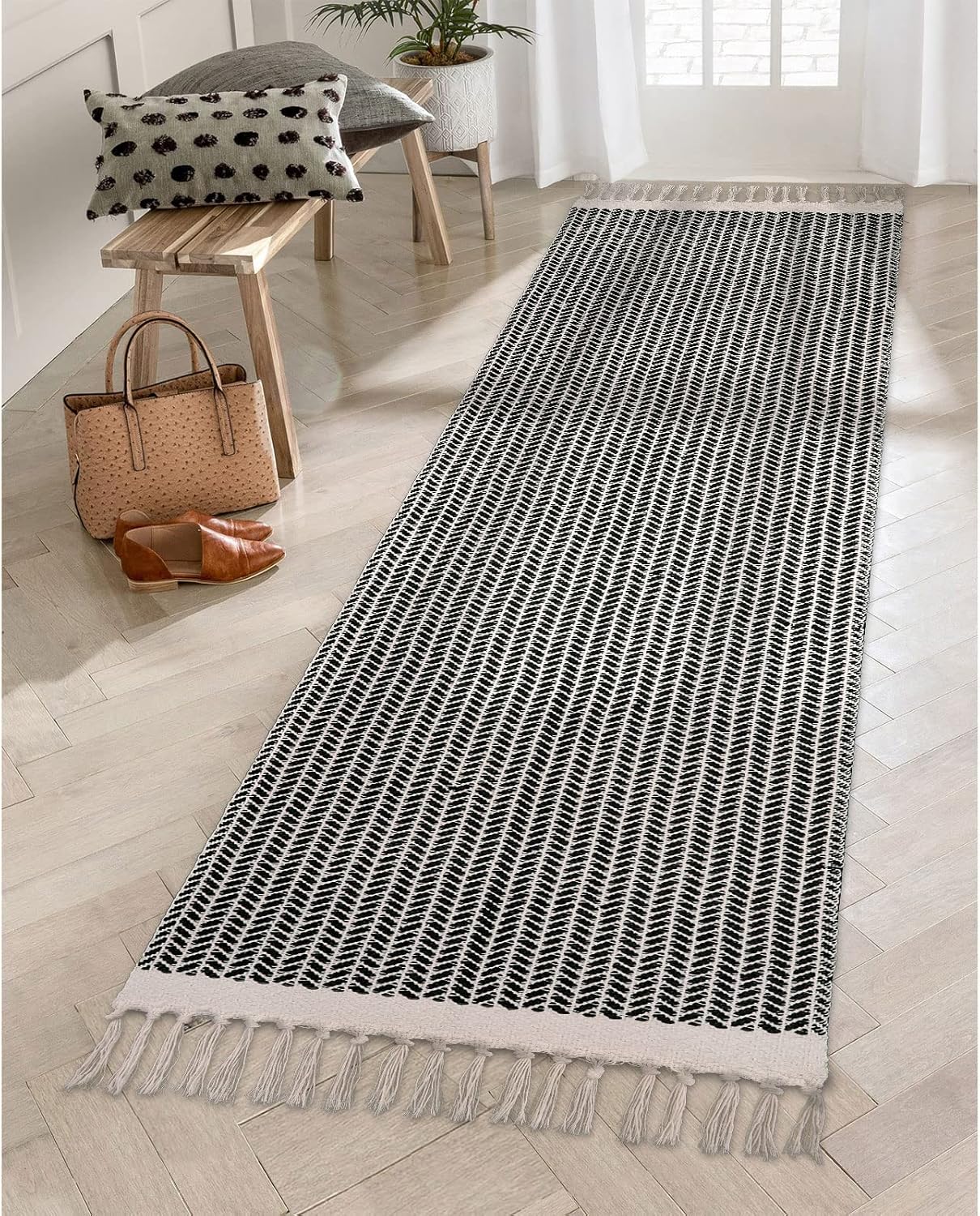Amazon.com: Lahome Boho Hallway Runner Rug, 2x7 Bathroom Runner ...