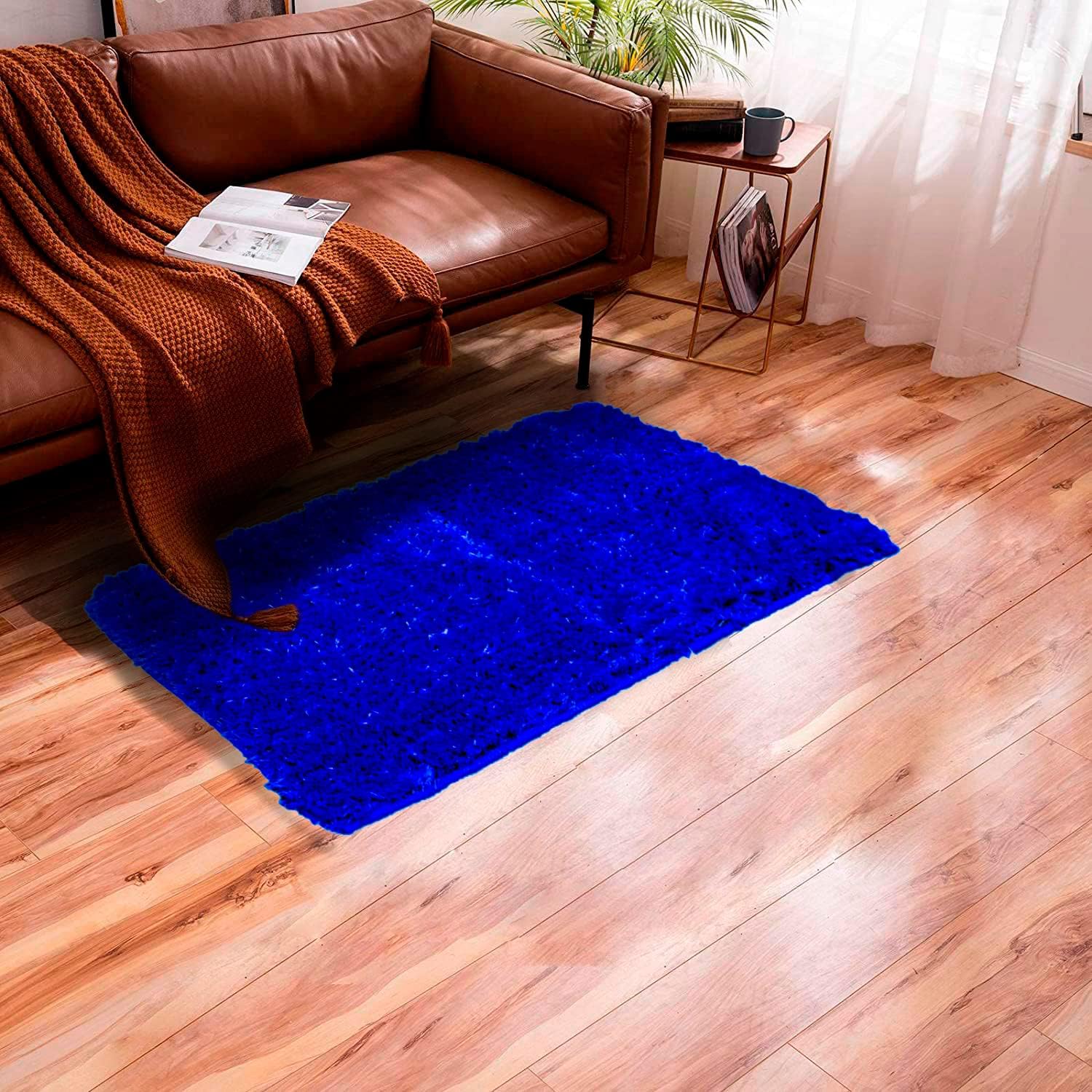 Elly Décor Handmade Soft Shaggy Rug,Living Room Dining Bedroom ...