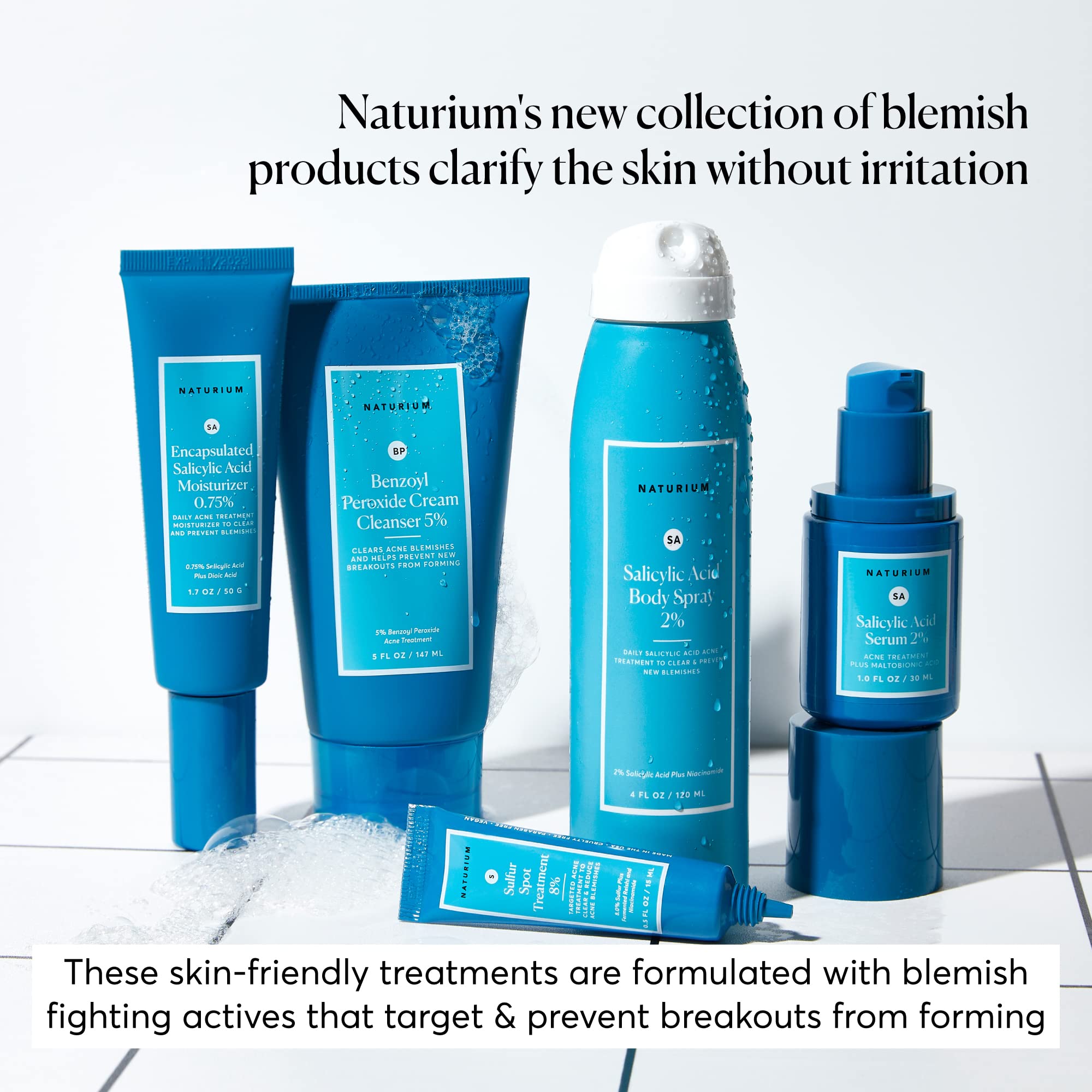 Snapklik.com : Naturium Salicylic Acid Body Spray 2%, Blemish-Fighting ...