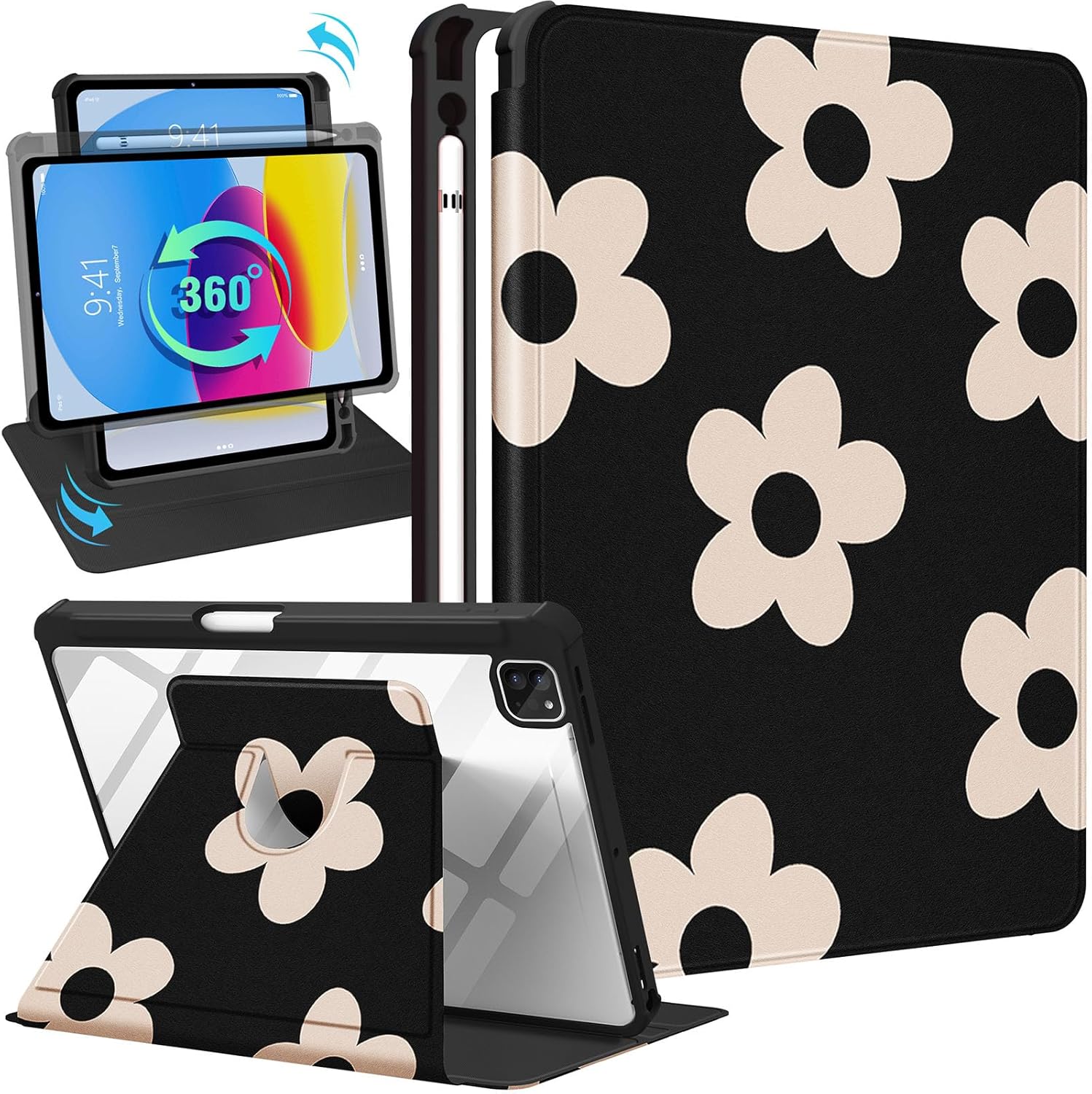 Amazon.com: Uppuppy for iPad Air 11 inch Case, Air 5th/4th Generation ...
