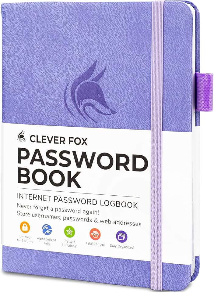 Amazon.com: passwords notebook