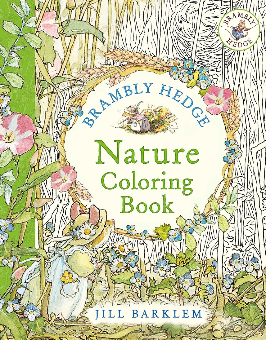 Amazon.com: Brambly Hedge: Nature Coloring Book: A beautifully seasonal ...