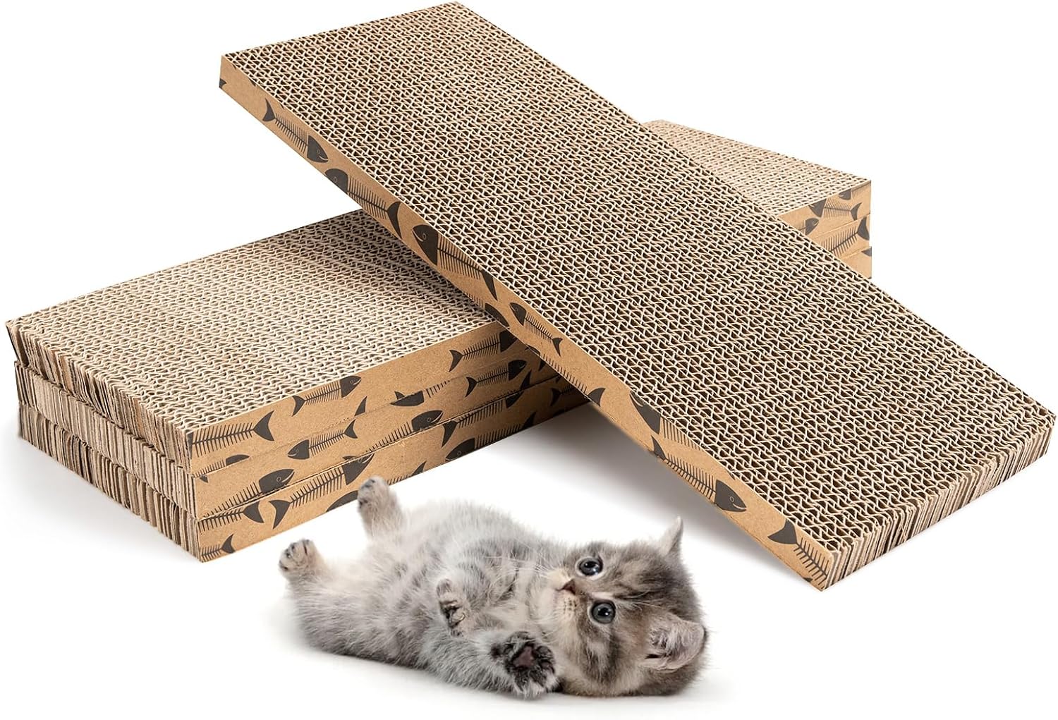 Amazon.com : SIDAZON Mini Cat Scratching Board Small Cat Scratcher ...
