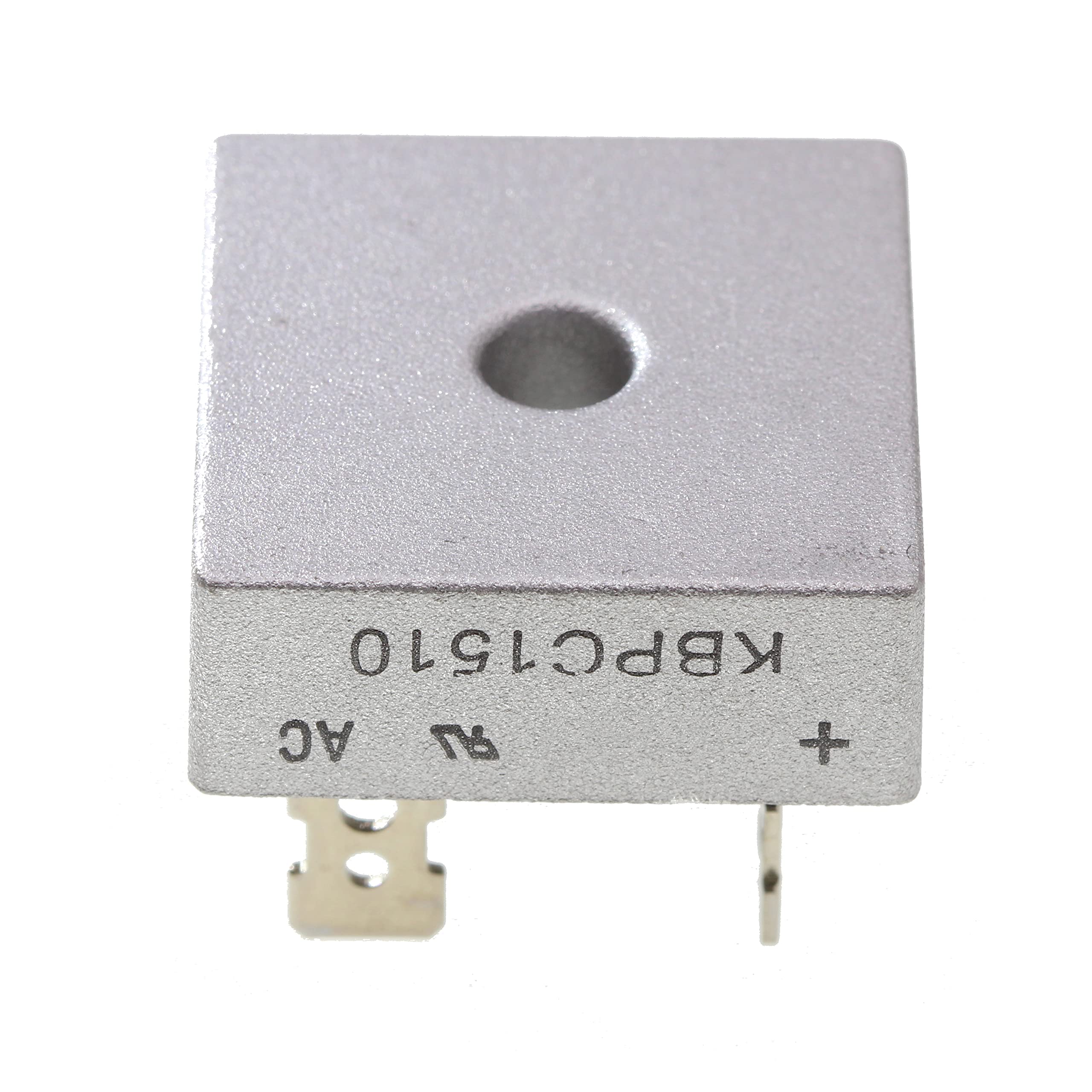 Snapklik.com : 4 Pieces KBPC1510 15A 1000V Bridge Rectifier Diode Metal ...