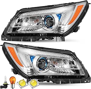 Amazon.com: JSBOYAT Halogen Type Fits for 2014 2015 2016 Buick LaCrosse LED Tube DRL Projector ...
