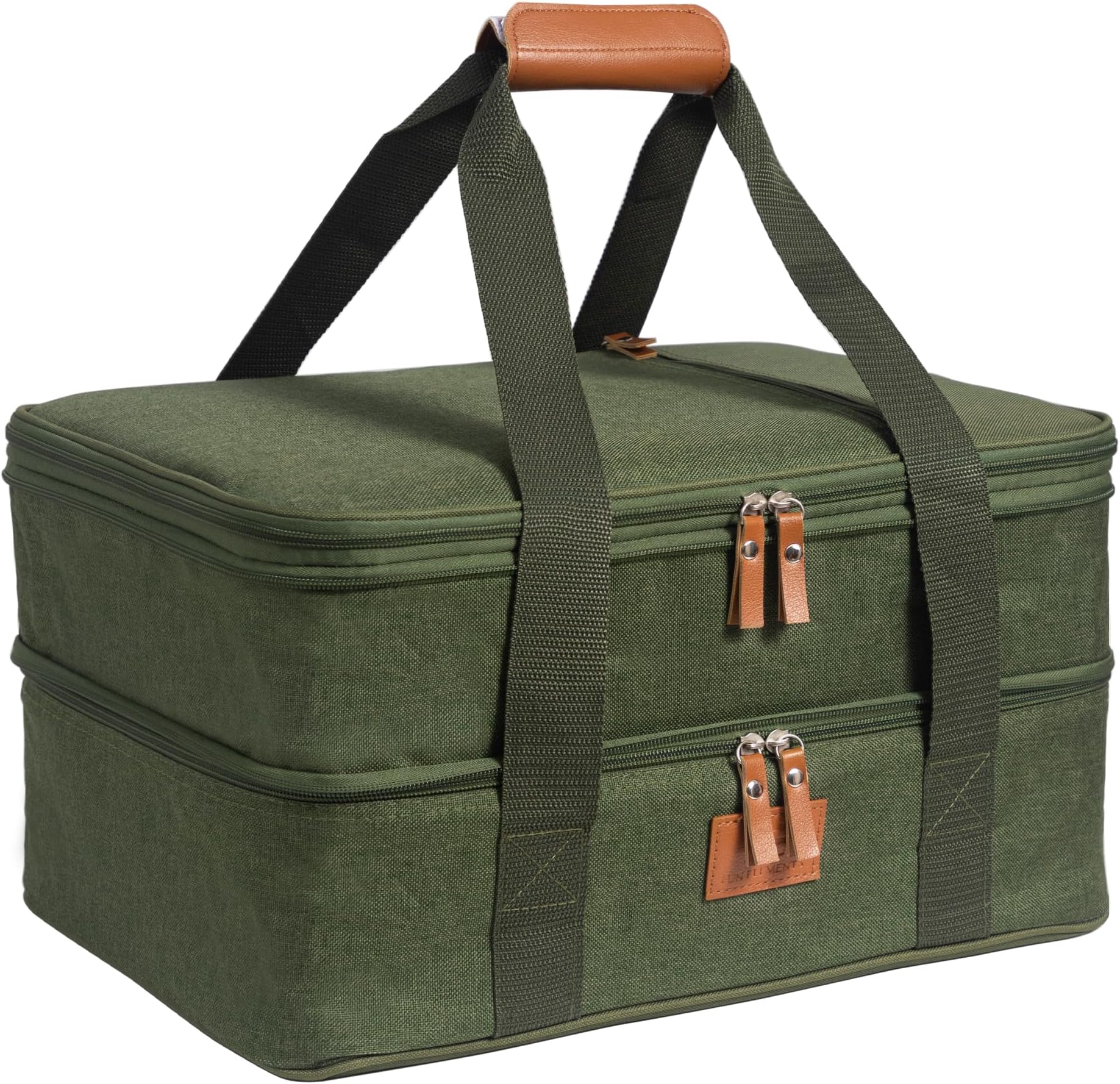 Amazon.com: Lifewit Insulated Double Casserole Carrier Thermal Lunch ...